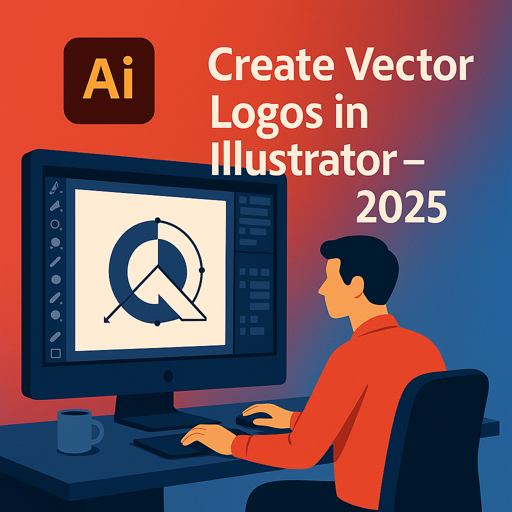 How to Create Vector Logos in Illustrator (Beginner Tutorial – 2025 ...