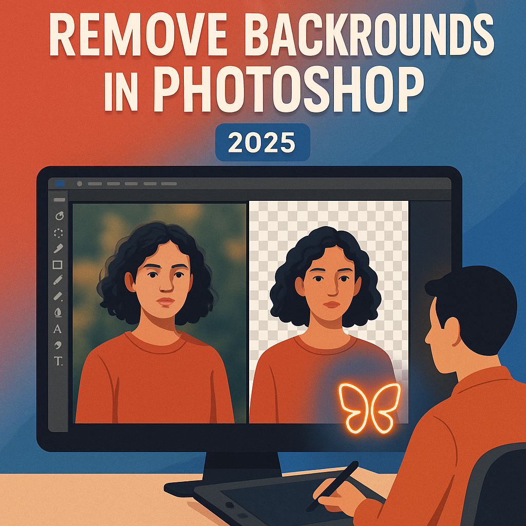 How to Remove Backgrounds in Photoshop (3 Easy Ways – 2025 Guide ...